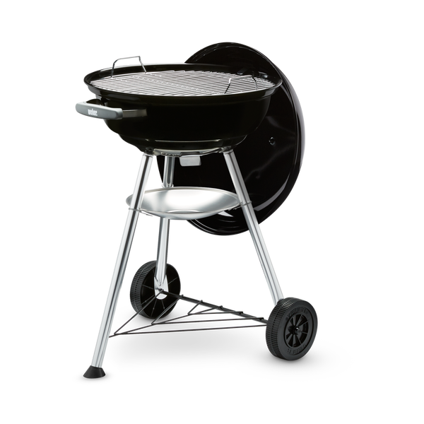 Купить угольный гриль Weber Compact Kettle 47 см черный 1221004 в Москве